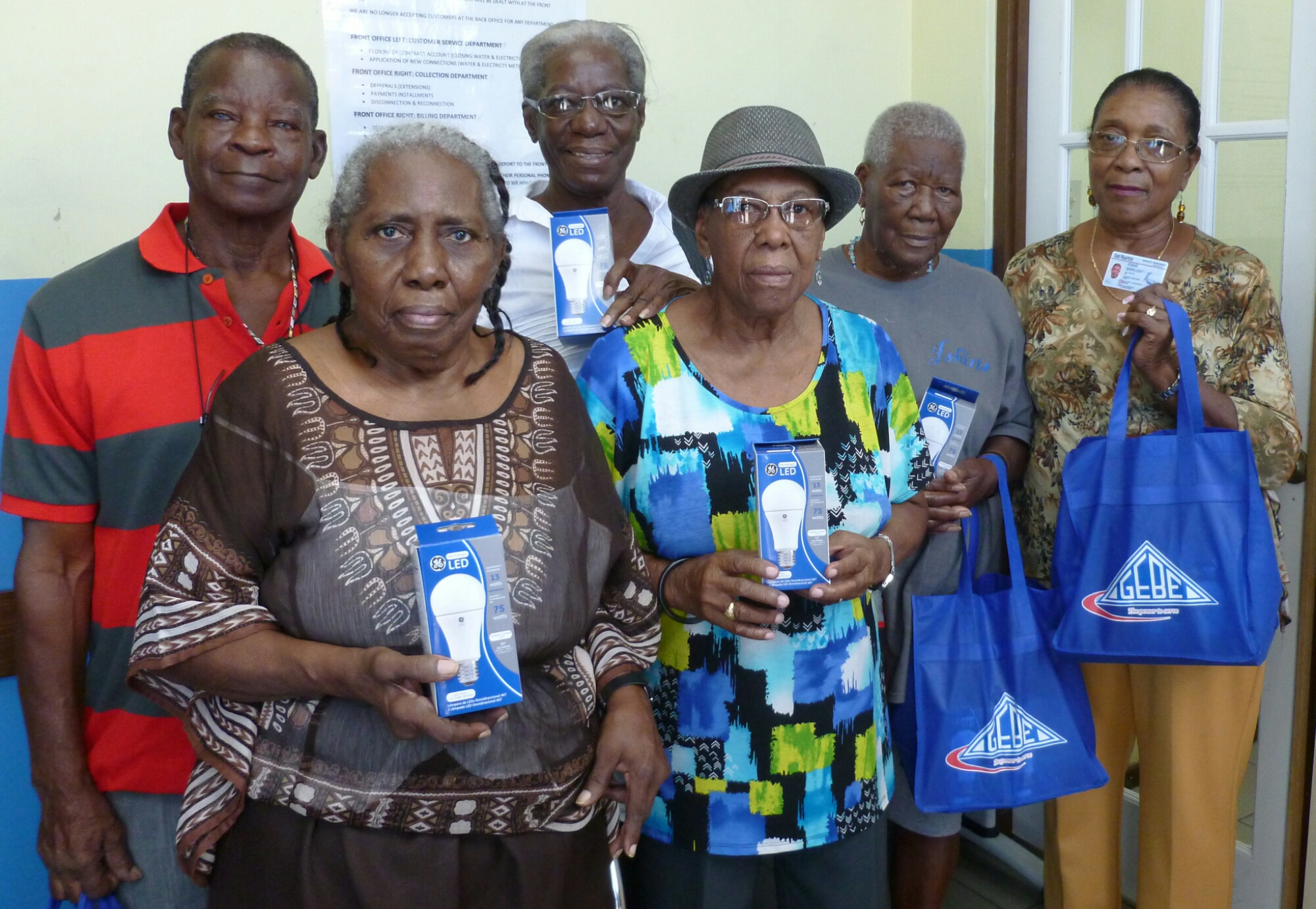NV GEBE presents LED Energy Saving Light Bulbs to seniors