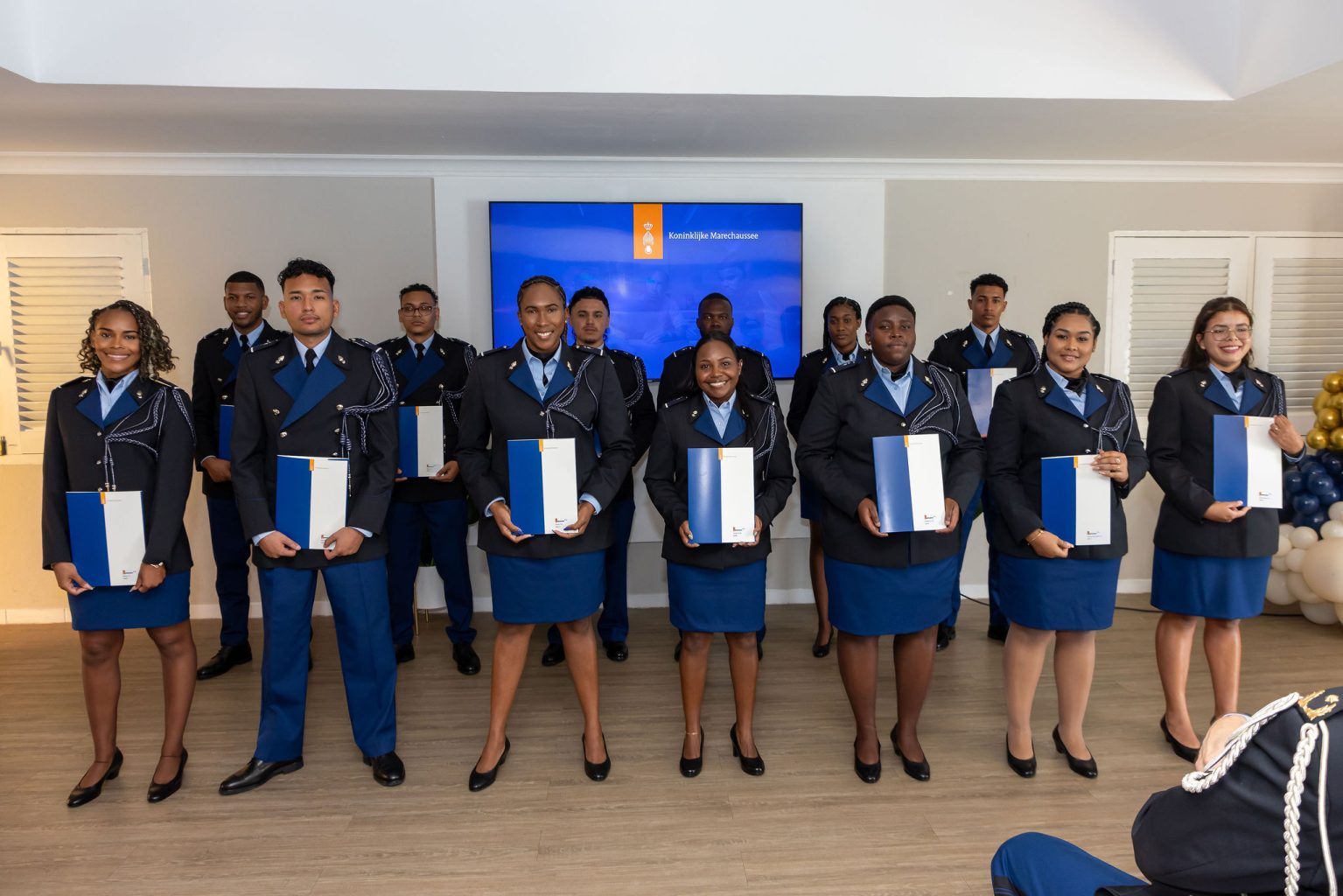 Students of the Royal Netherlands Marechaussee (KMar) Receive Diplomas
